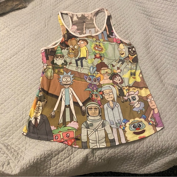 Tops | Rick Morty Tank Inv 4 | Poshmark